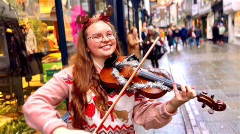 In Dulci Jubilo Mike Oldfield Holly May Violin Cover Street