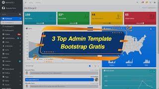 Admin LTE 3 Free HTML CSS Bootstrap Dashboard Web Template | Doovi