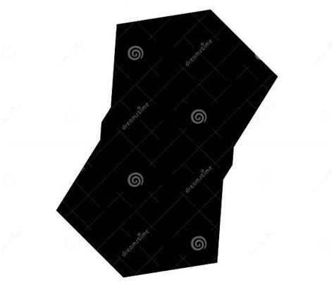 Simple Abstract Geometric Forms Shapes Random Angular Vetor Design Element Stock Vector