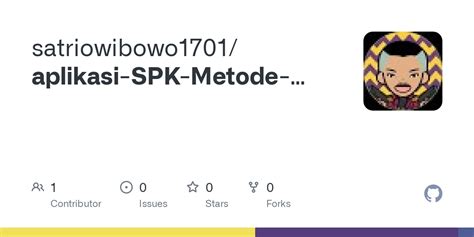 aplikasi spk metode smart cara ganti md at main · satriowibowo1701