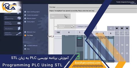 آموزش برنامه نویسی Plc به زبان Stl تصاویر و مثال ها