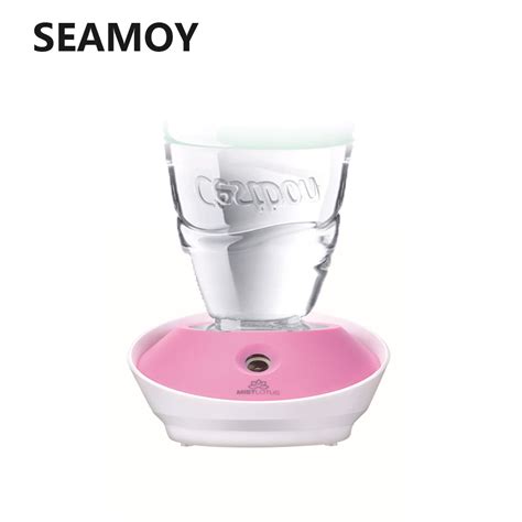 Seamoy 쿨 미스트 개인 미니 가습기 Usb 또는 배터리 작동 휴대용 여행 가습 장치 물병 사용가습기 Aliexpress