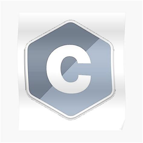 C Language Posters Redbubble