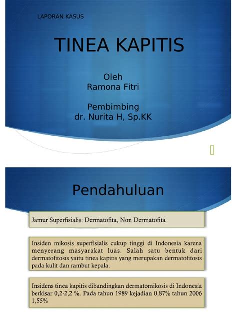 Dokumen Tips Ppt Case Tinea Kapitis Ramona Baru Pdf