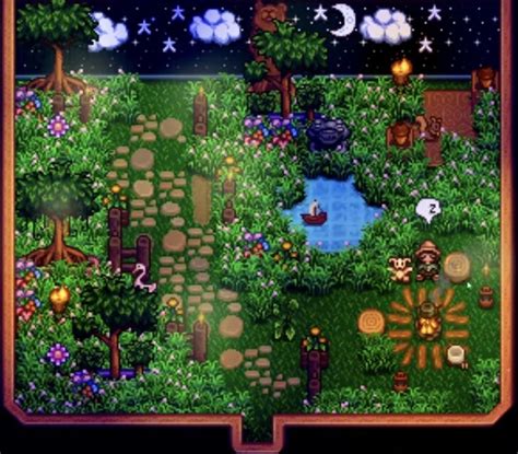 Credits To Owner In Stardew Valley Stardew Valley Layout Stardew Valley Farms