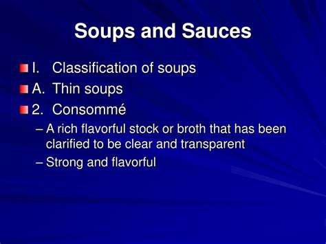 PPT Soups And Sauces PowerPoint Presentation Free Download ID