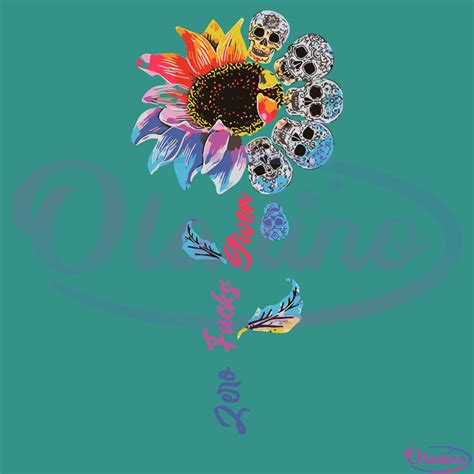 Zero Fucks Given Classic SVG Digital File Halloween Svg