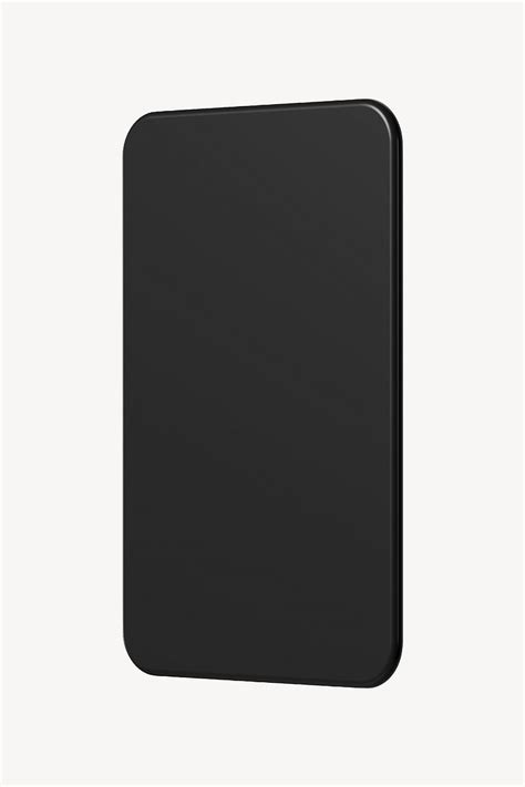 D Black Rectangle Geometric Shape Free Photo Rawpixel