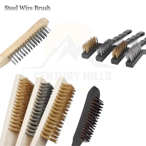 Steel Brush Wire Brush Wood Copper Pvc Shopee Philippines