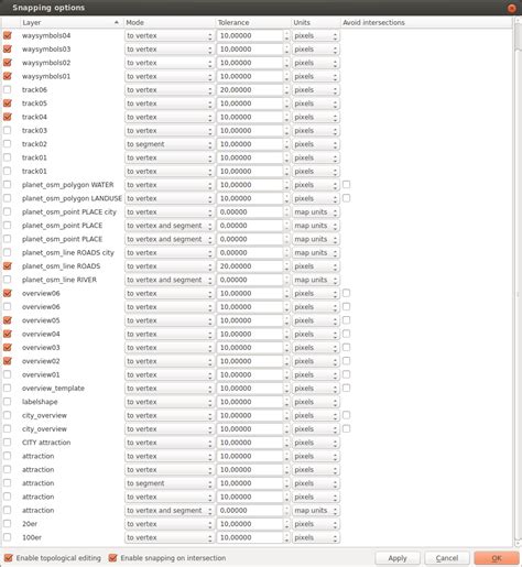 snapping options when having a lot of layers · issue 20157 · qgis qgis