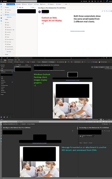 image display problem in owa in o365 cloud computing and saas