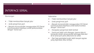 Serial Interface Dan Serial Interface PPTX