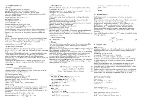 Data Structures And Algorithms Lecture Notes