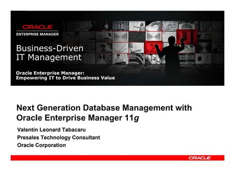 oracle enterprise manager 11g ppt