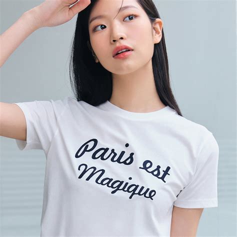 탑텐 여성 쿨에어 코튼 그래픽 반팔 티 Mse2ts2102 에누리 가격비교