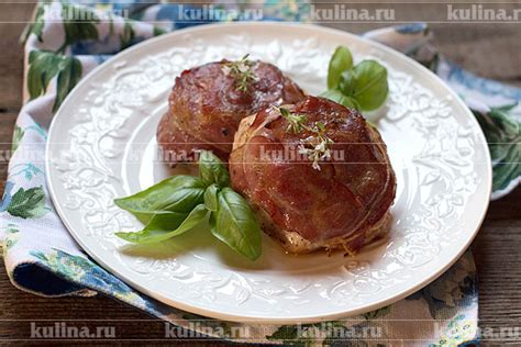 Медальоны из индейки в духовке – рецепт приготовления с фото от Kulina.Ru