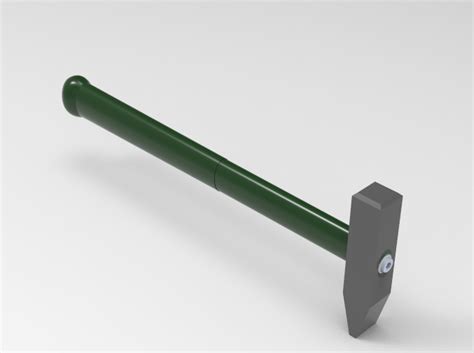 Autodesk Inventor Ipt File 3d Cad Model Of Hammer M X N 25x14 Weight G 635 T X E 27x118