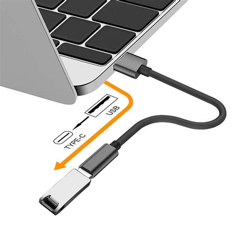 Usb2 0 Male To Type C Female Cable Universal Compatibility Usb A To Usb C Cord