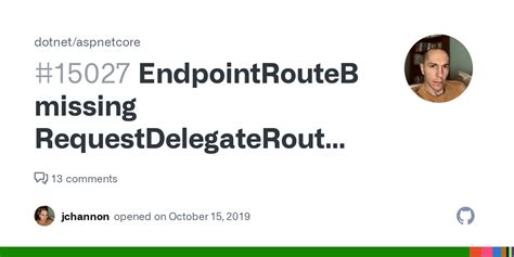 Endpointroutebuilderextensions Missing