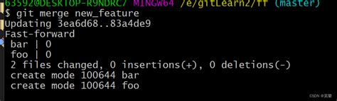 Git从入门到熟练第九讲 合并分支和分支冲突合并分支冲突 Csdn博客