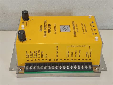 Forney Flame Detector Amplifier D 362379 01