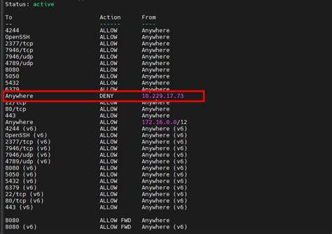 How Can I Block Some IP Address That Trying To Bruteforce System Appliances Docker Snappy