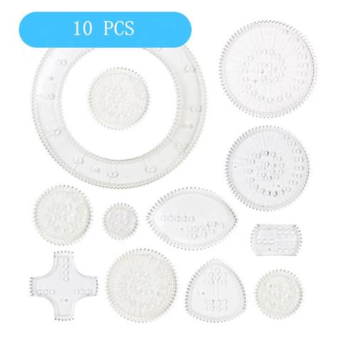 101222pcs Spirograph Drawing Set Interlocking Ge Vicedeal