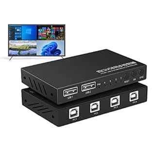 Hilitand USB Synchronous Switch Controller Fourport Keyboard And Mouse Synchronous Controller