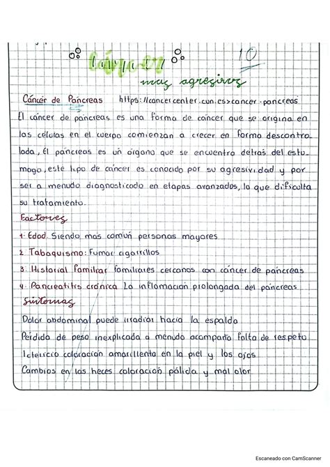 SOLUTION: 5 tipos de c ncer m s agresivos con sus s ntomas factores y diagn stico - Studypool
