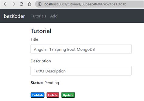 Angular 17 Spring Boot Mongodb Example Crud App Bezkoder