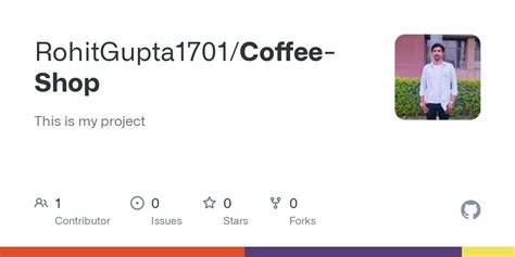 GitHub RohitGupta Coffee Shop This Is My Project