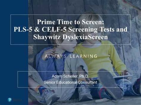 Celf 5 Screener Form