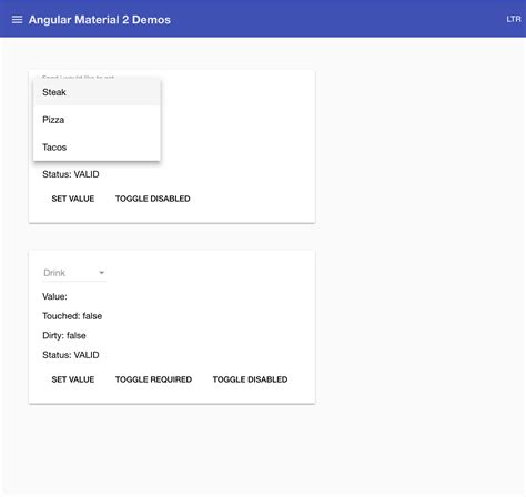 Angular Forms Angular Material Cannot Implement Select Component Stack Overflow