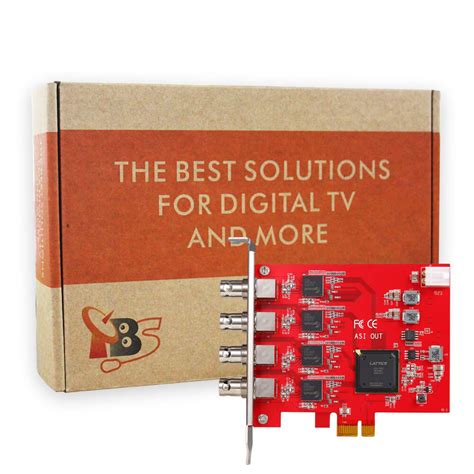 tbs690b quad dvb asi output transmit pcie card