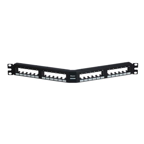 Panduit CPPA24FM6BL Mini Com 24 Port Modular Flush Mount Ang Gordon Electric Supply Inc