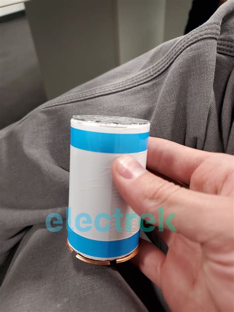 First Look At Teslas New Battery Cell Produced In House With