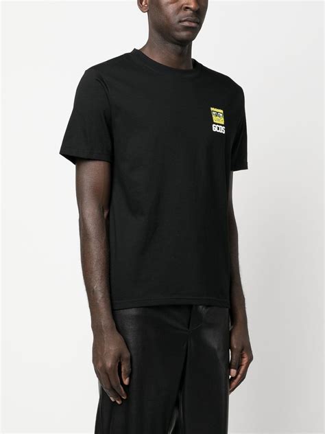 Gcds Spongebob Motif T Shirt Black Farfetch