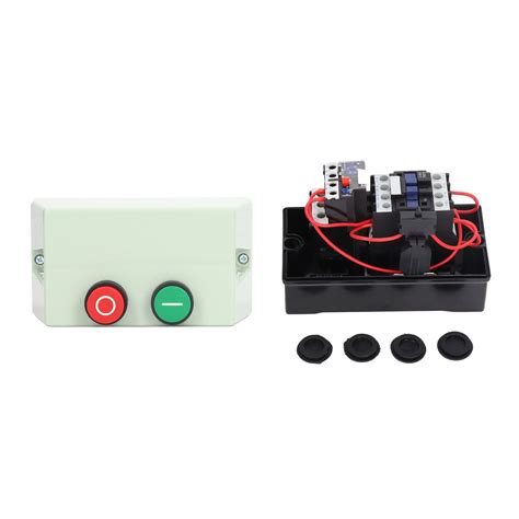Magnetic Electric Motor Starter Control Switch Motor Protection With Rubber Washers 12‑18a