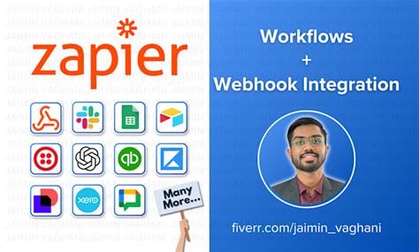 Do Zapier Workflows And Webhook Integration By Jaiminvaghani Fiverr