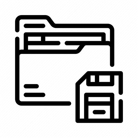 Folder Data Storage Archive File Save Memory Icon Download On Iconfinder