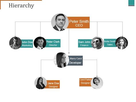 Hierarchy Ppt Powerpoint Presentation Model Slides