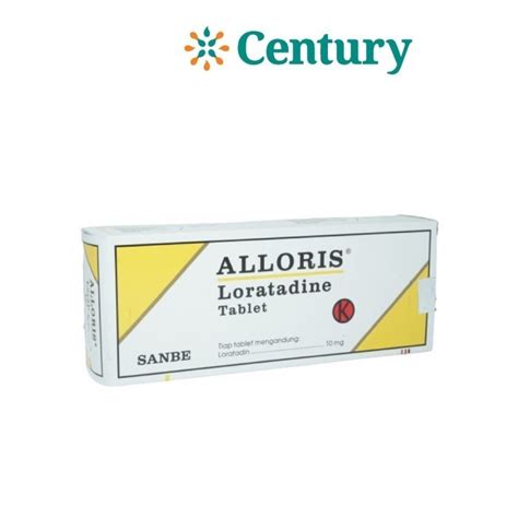 Jual Alloris 10mg 1 Strip 10 Tablet Loratadine 10 Mg Rinitis Alergi Urtikaria Kronis