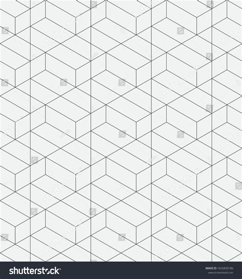 Seamless Vector Pattern Abstract Geometric Linear Stock Vector Royalty Free