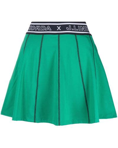 Green Jlindeberg Skirts For Women Lyst