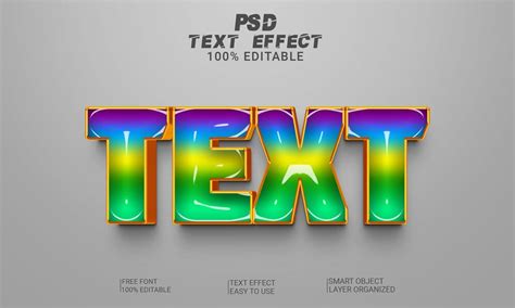 Premium Psd 3d Text Effect Text Full Editable Text Style Psd File