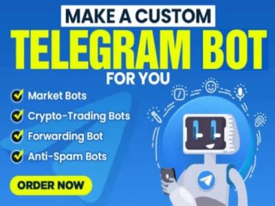 A Create A Custom Telegram Bot In Python Upwork
