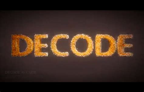Decode Recode Oen