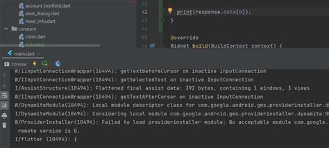 Dio 패키지로 네트워크 요청해서 받아온 값이 Map이 아닌 String 값이어서 발생하는 오류 도와주시면 감사하겠습니다 Unhandled Exception Type