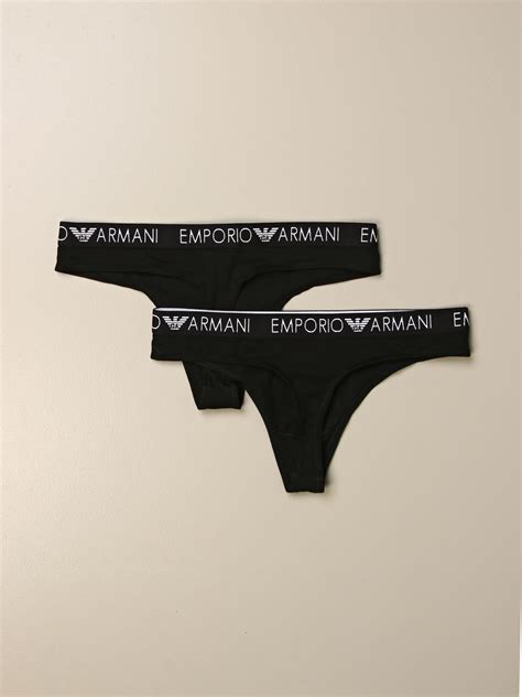 EMPORIO ARMANI UNDERWEAR 란제리 여성 블랙 GIGLIO COM에서 Emporio Armani Underwear 란제리 CC