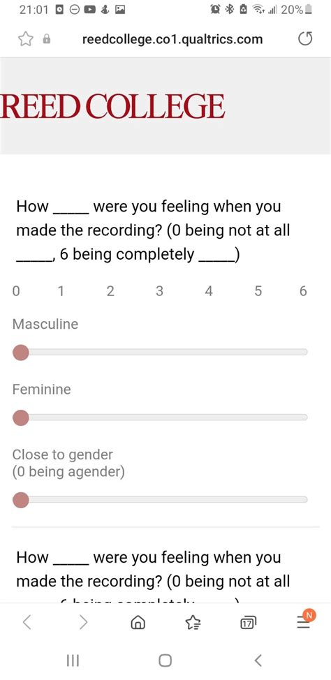 1 Example Mobile Qualtrics Interface Qualtrics 2022 Download Scientific Diagram